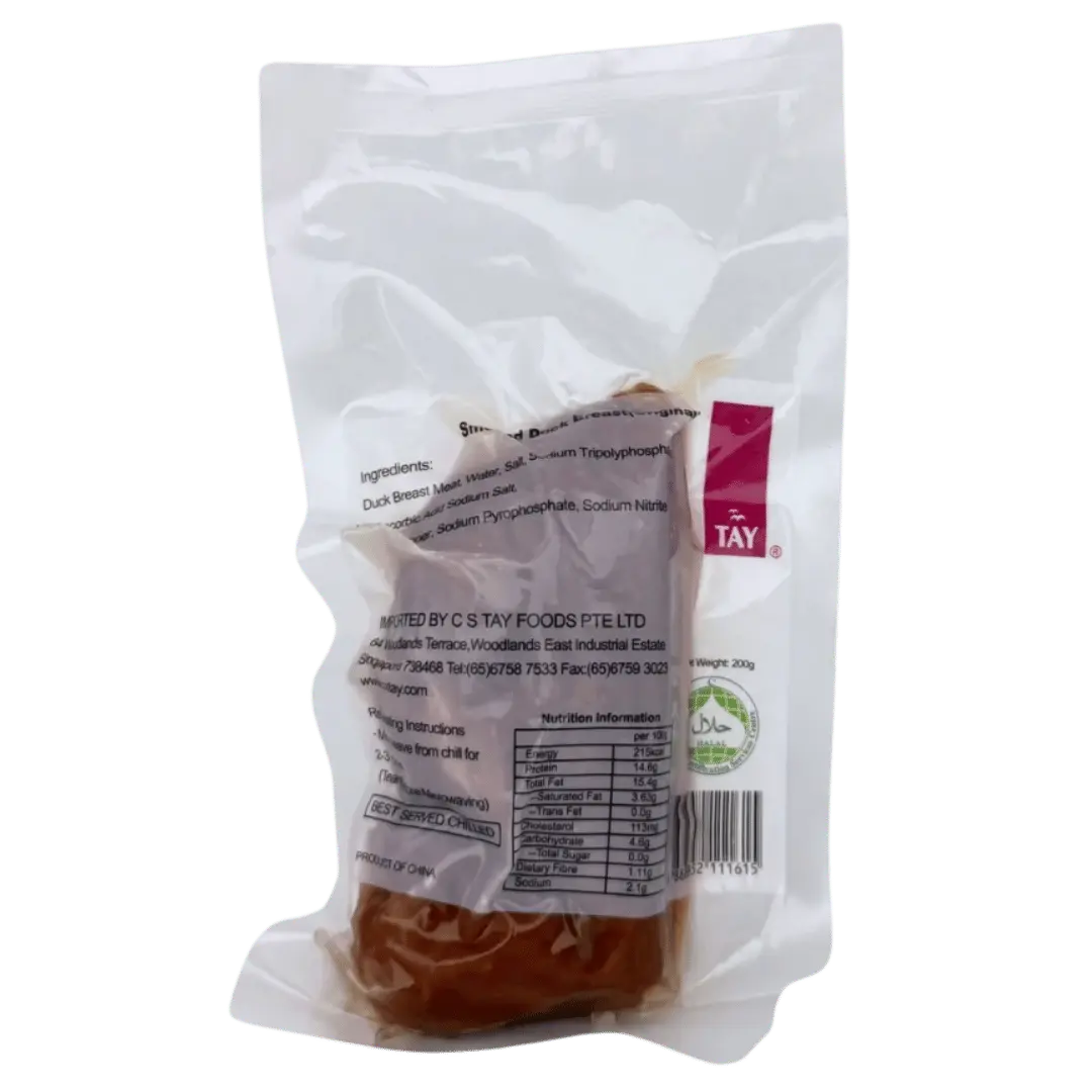 CS TAY SMOKED DUCK BREAST SLICES (ORIGINAL) 200G » Toko Warisan